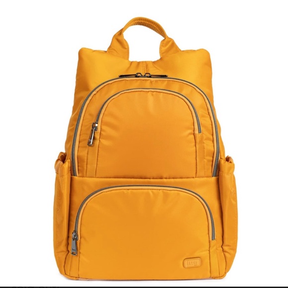 lug | Bags | Lug Hatchback 3 Backpack Nwt Amber Yellow | Poshmark
